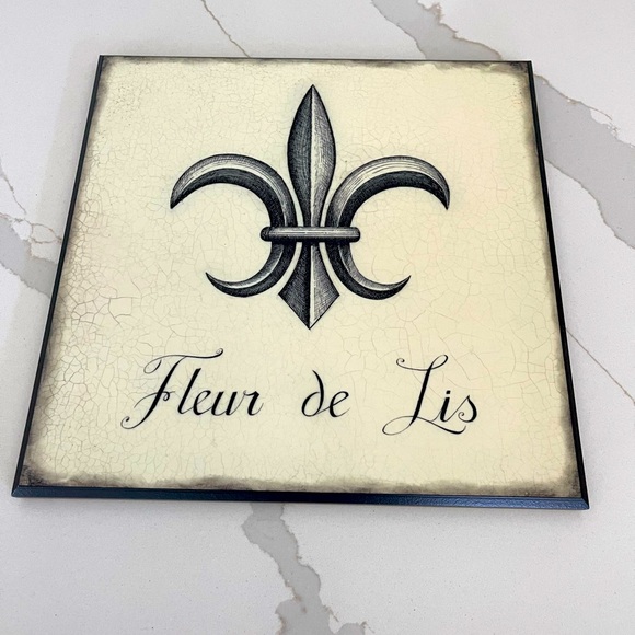Accents | Fleur De Lis Wall Art | Poshmark